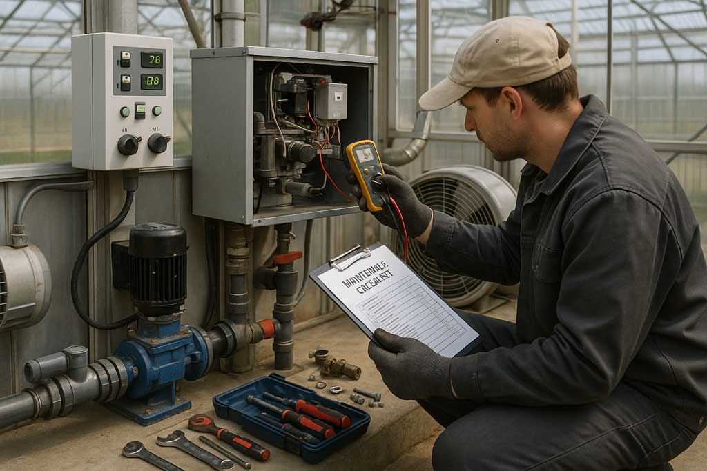 Greenhouse Equipment Maintenance: Schedule and Checklist